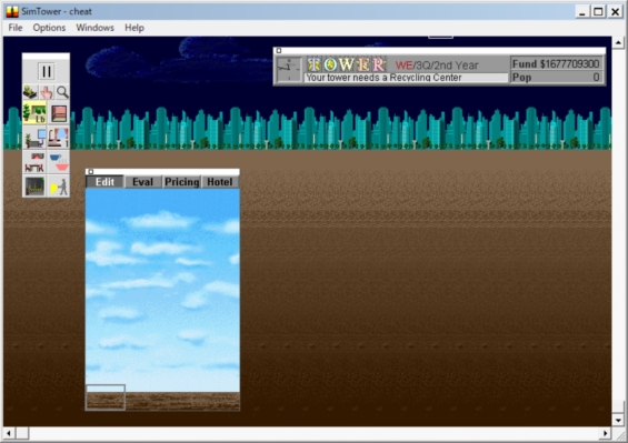 SimTowerをWindows11で遊ぶ – ぶべら：誰かのためのアーカイブ